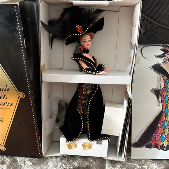 Barbie | Other | Masquerade Ball Barbie In Black And Gold | Poshmark